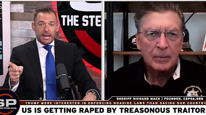 ‘Constitutional Sheriff’ Richard Mack Goes on Stew Peters Show to Urge ...