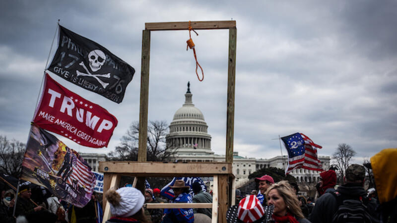Insurrection Day Gallows on Capitol Grounds Planned Weeks Ahead of Jan ...