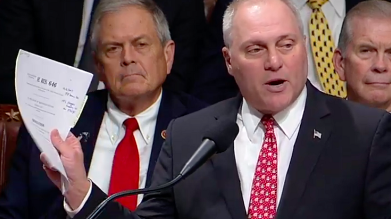 Impeachment: How GOP Congressmen Used Trump's Unhinged Letter as ...