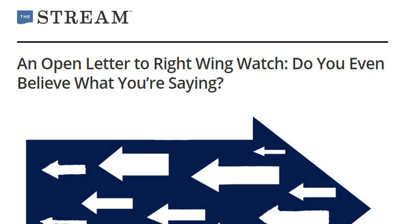 Response to an 'Open Letter to Right Wing Watch' From James Robison's ...