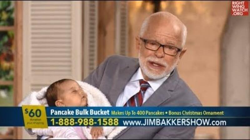 A Weeping Jim Bakker Begs You To Buy His Survival Food Buckets For The ...