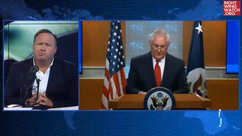 Alex Jones: Rex Tillerson Sent ‘Coded’ Messages To The ‘Deep State’ In ...