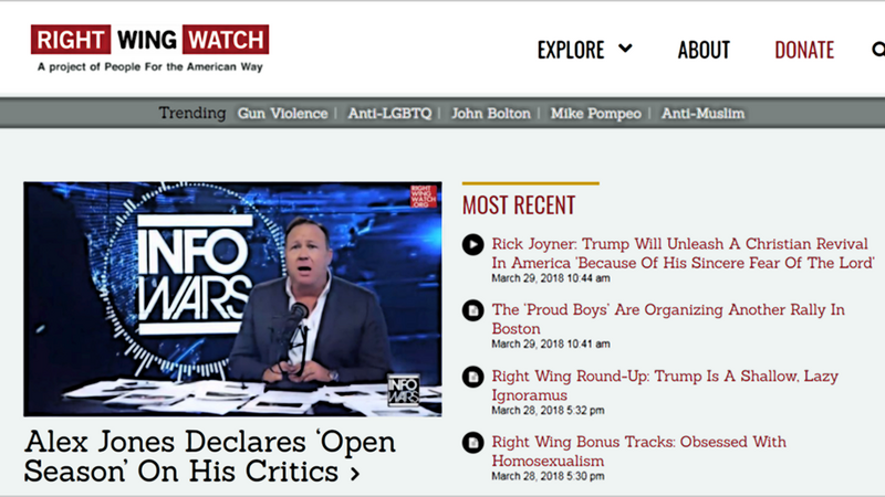 Right Wing Watch Experts Explain the Right Wing in the Age of Trump ...