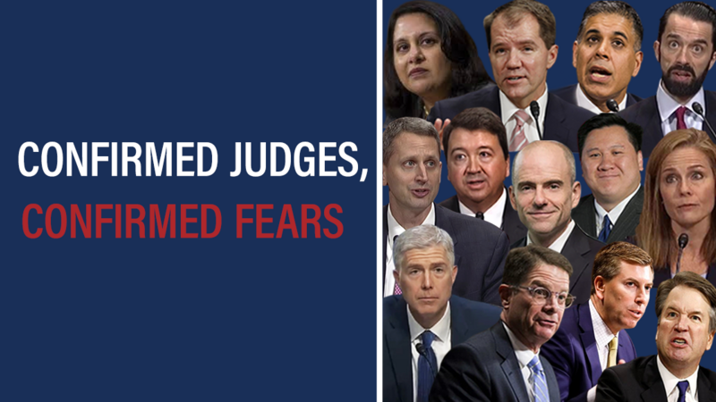 The Continuing Harm and Danger Posed by Trump Lower Court Judges ...
